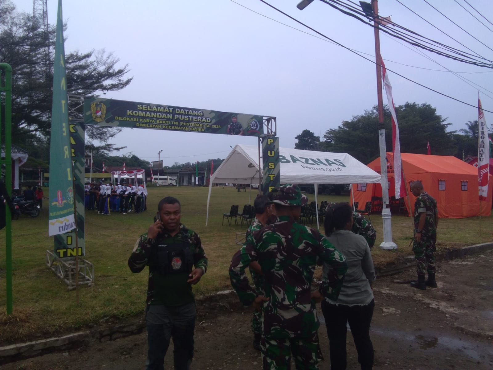Persiapan Sehari Jelang Penutupan Karya Bakti TNI（PUSTERAD）TA.2025 ...